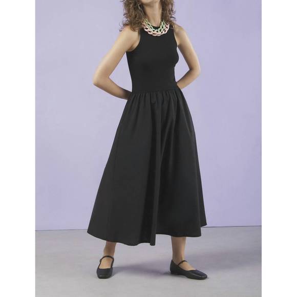 Ottod’Ame | Dresses | New Ottodame Papertouch Abito Dress In Black ...